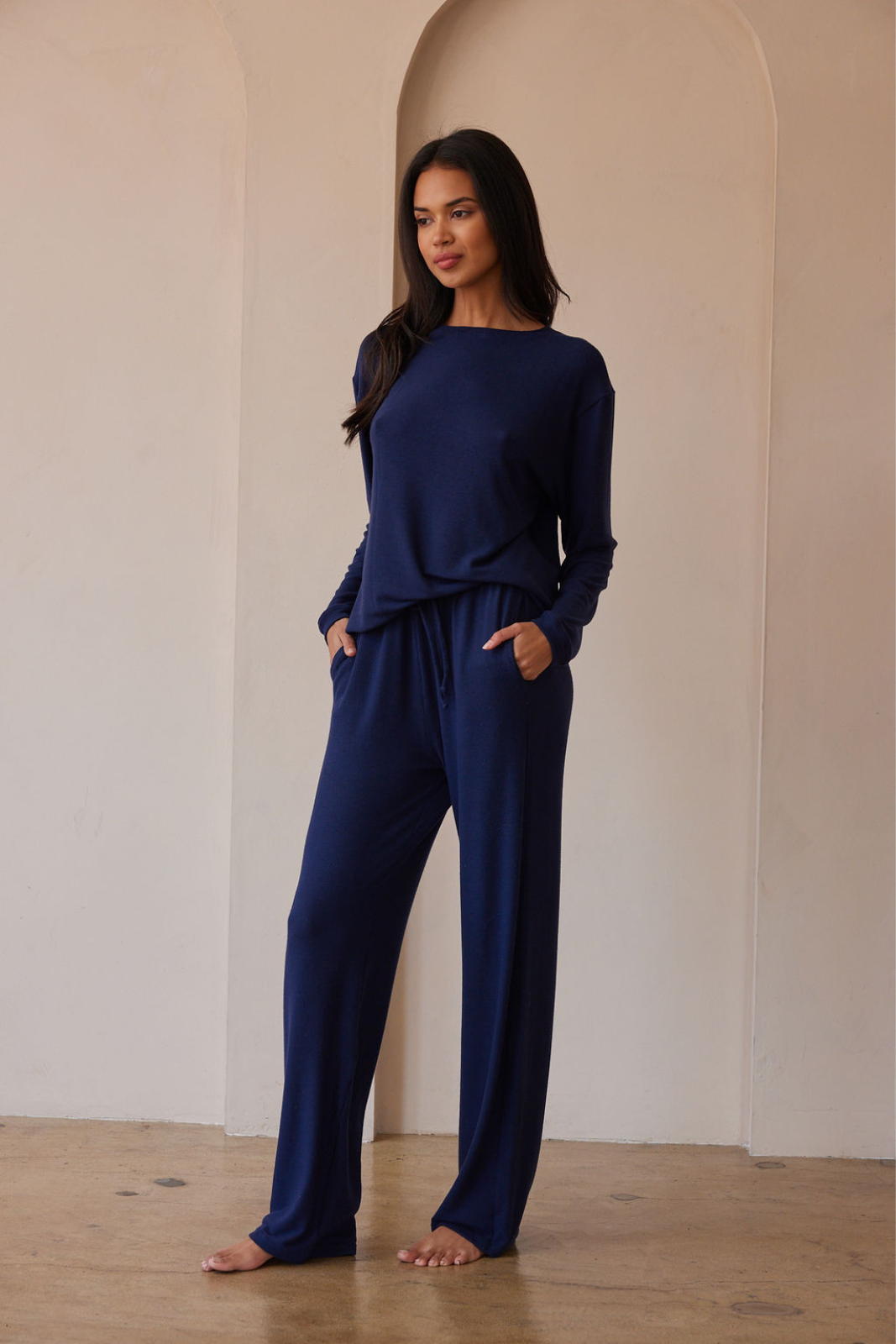 The Tatum Top, Navy – O2 Life